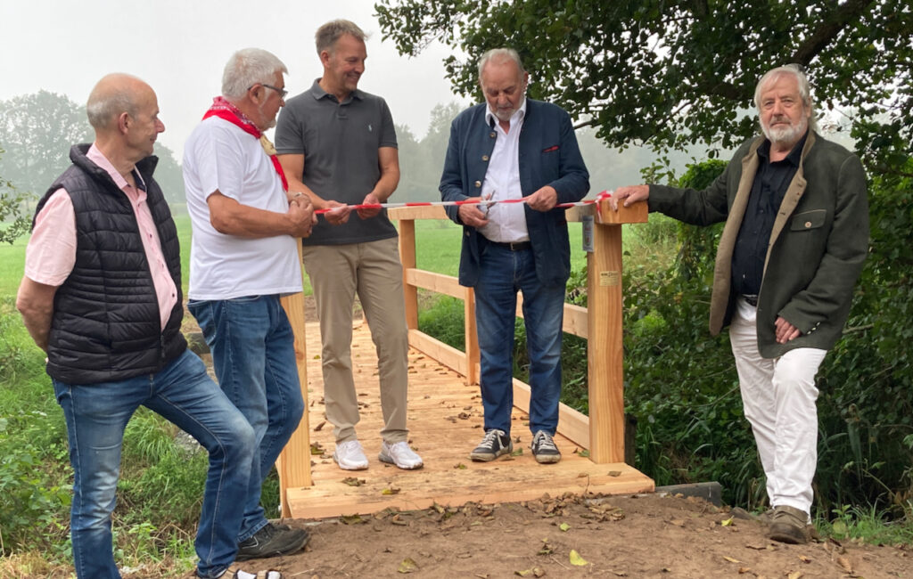 Rundweg um die Wassermühle Deelbrügge nun möglich – Heimatverein Beverstedt